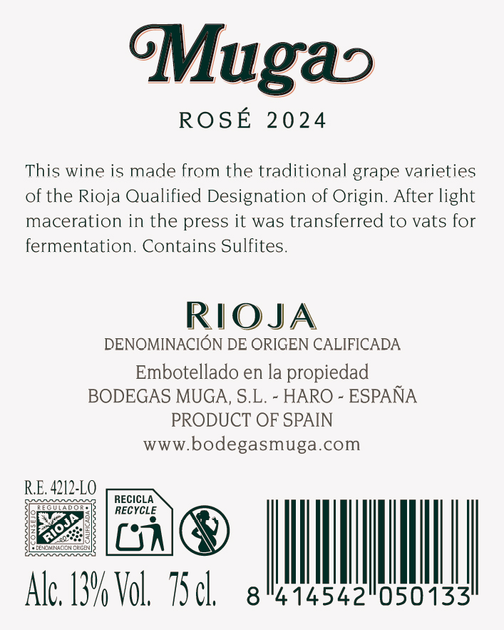 Muga Rosado 2024 - Muga Winery