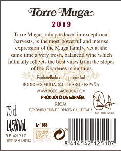 Torre Muga 2020 - Muga Winery